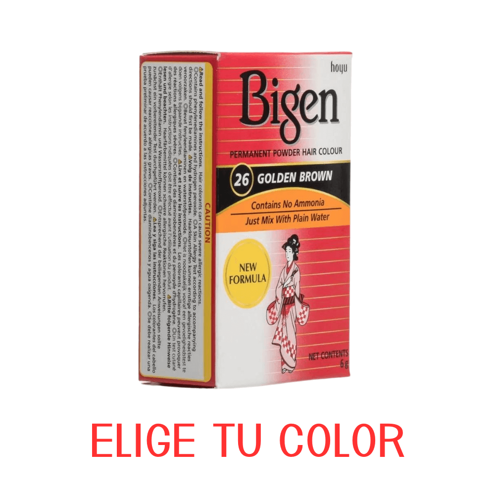 Bigen - Permanent Powder Hair Color - 6g - Inzi Cosmetics – Inzi Cosmeticos